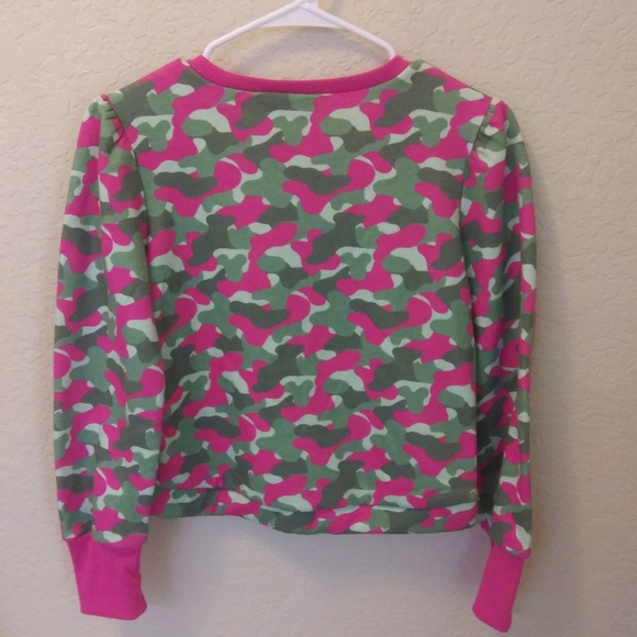 Shirts & Tops | Girls Pink Camouflage Sweat Shirt | Poshmark
